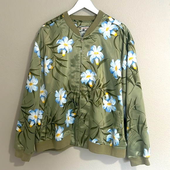 Caribbean Joe | Jackets & Coats | Caribbean Joe Woman Bomber Jacket ...